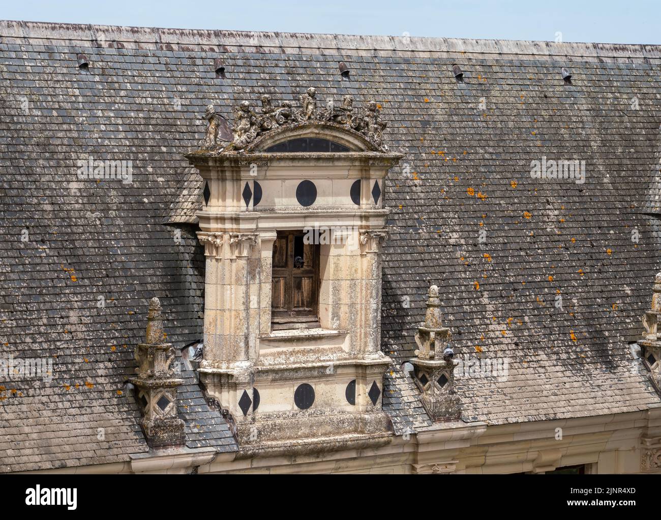 Chateau de Chombard, period French Renaissance architecture that blends ...