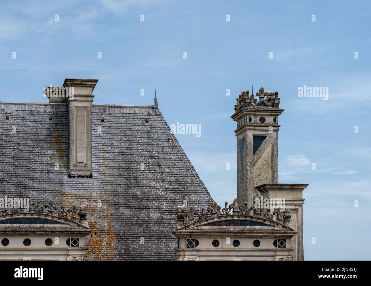 Chateau de Chombard, period French Renaissance architecture that blends ...