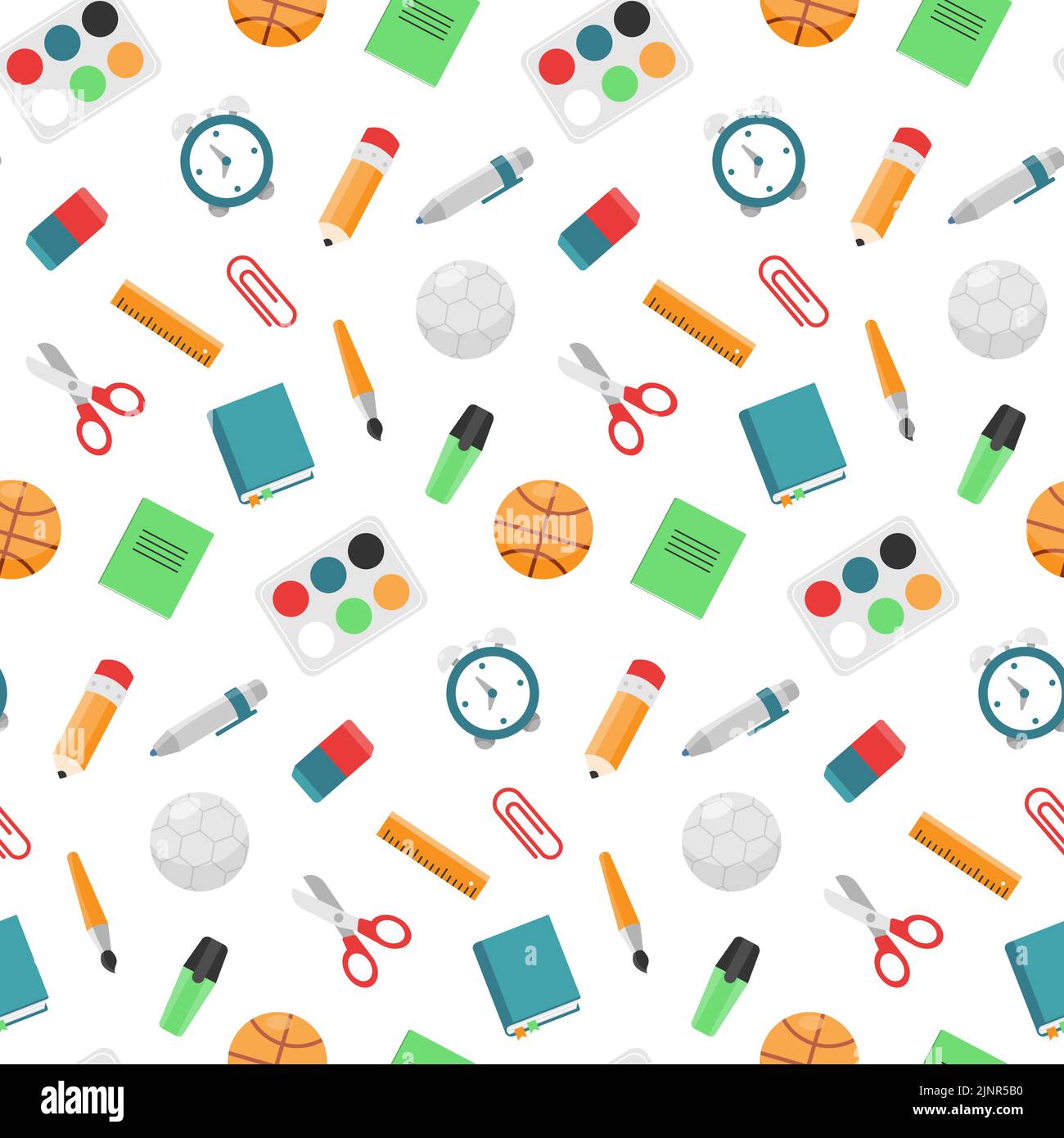 Seamless education pattern Stock Vector Images - Alamy