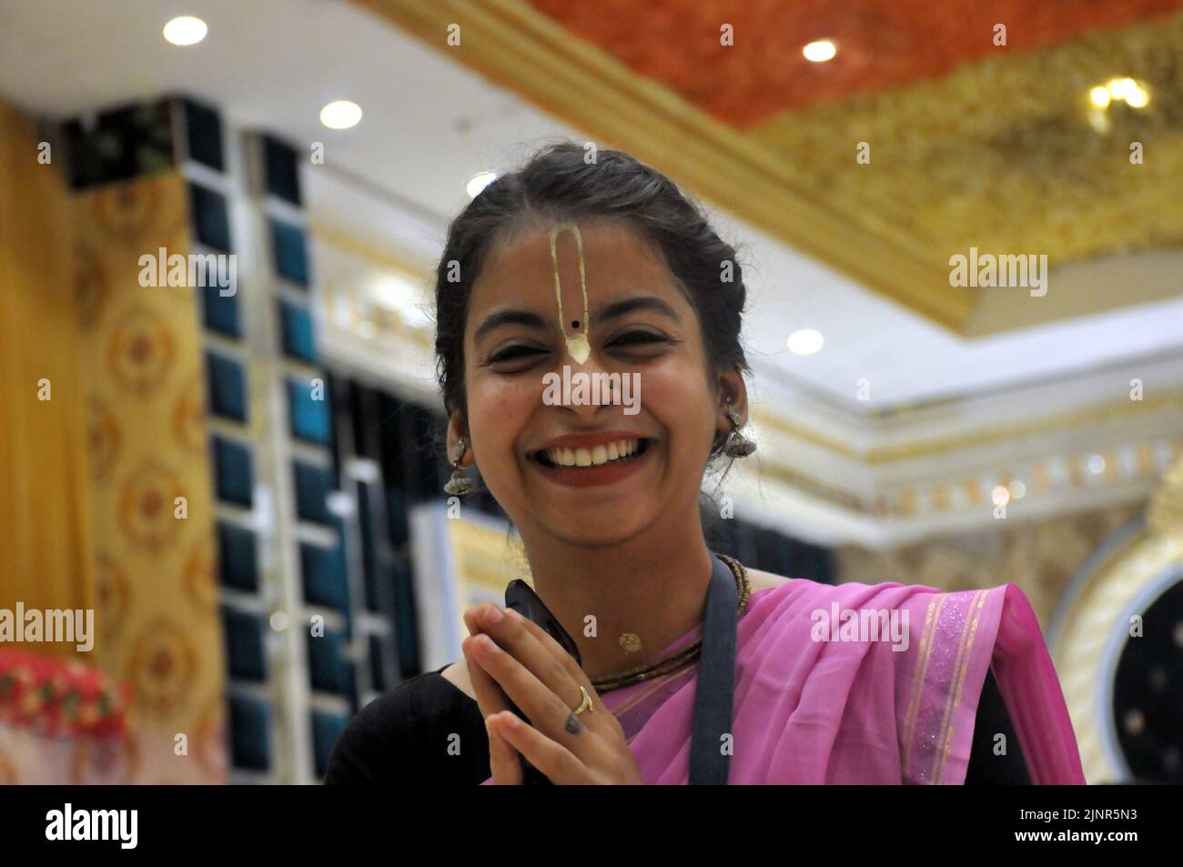 August 13, 2022, Karkar dooma, East Delhi, India: Hare Rama Hare ...