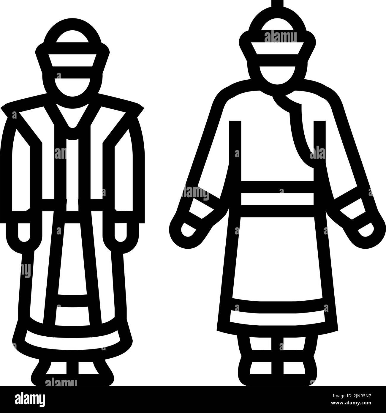 Mongolia female Cut Out Stock Images & Pictures - Alamy