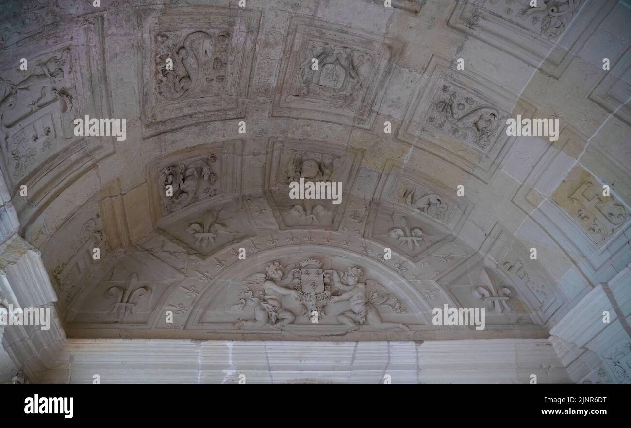 Chateau de Chombard, period French Renaissance architecture that blends ...