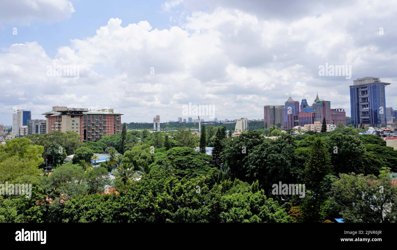 Bangalore,Karnataka,India-June 19 2022: View of Bangalore cityscape ...