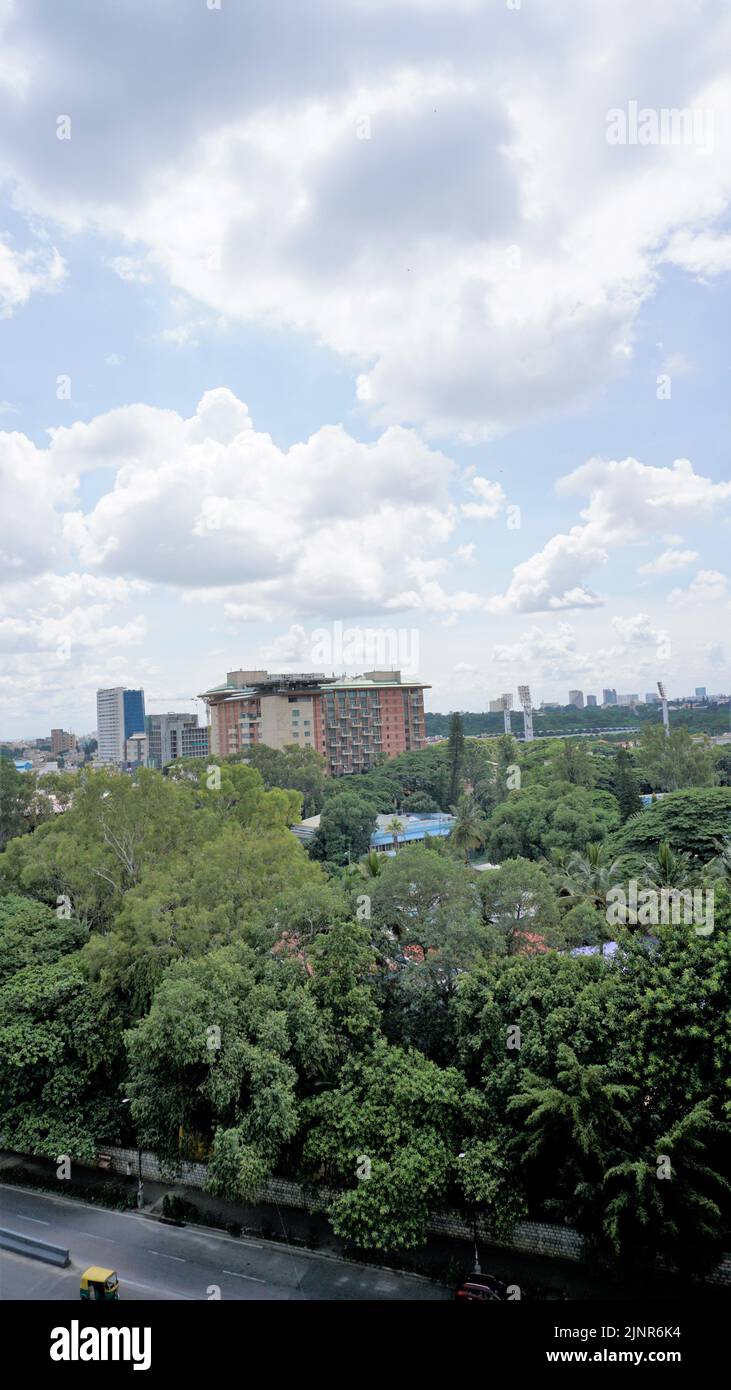 Bangalore,Karnataka,India-June 19 2022: View of Bangalore cityscape ...