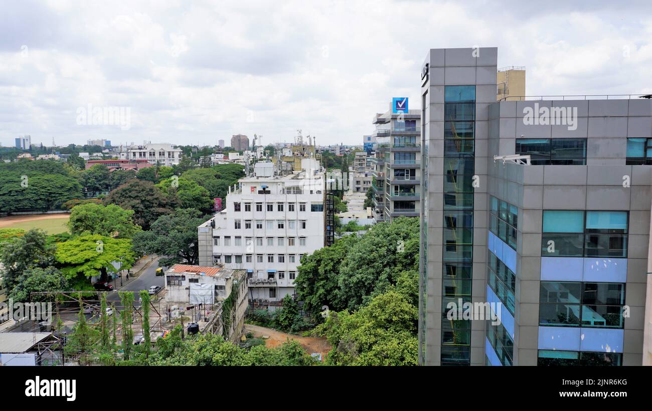 Bangalore,Karnataka,India-June 19 2022: View of Bangalore cityscape ...