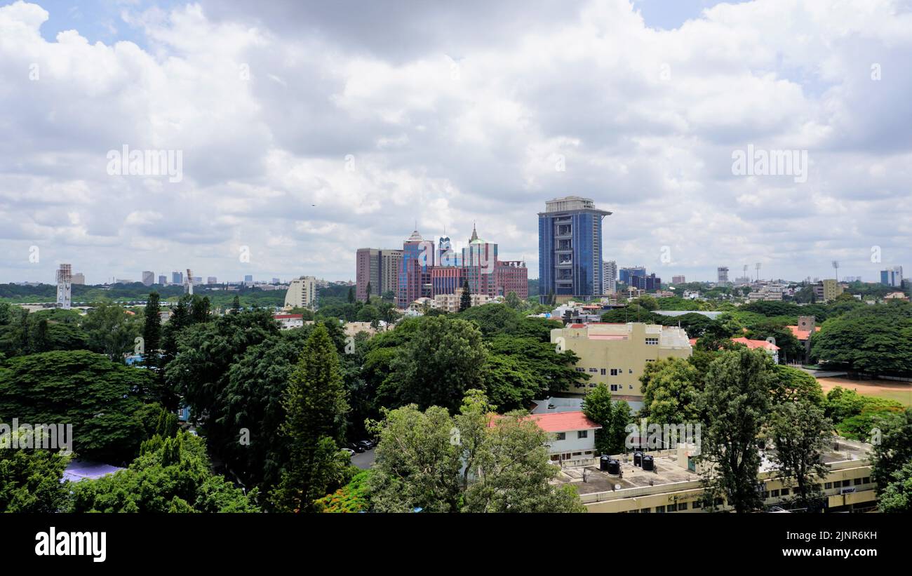 Bangalore,Karnataka,India-June 19 2022: View of Bangalore cityscape ...