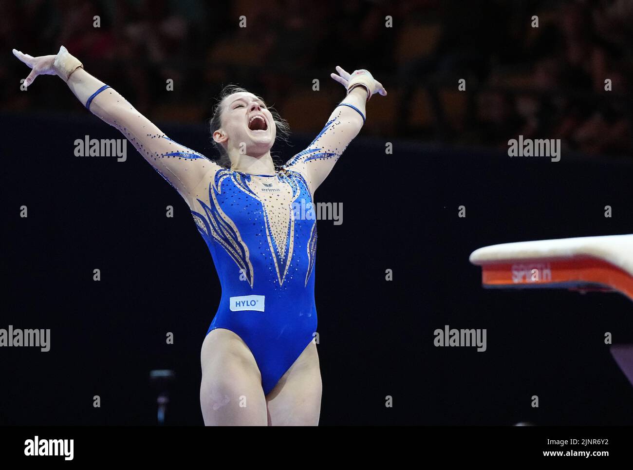 Munich, Germany. 13th Aug, 2022. European Championships, gymnastics ...