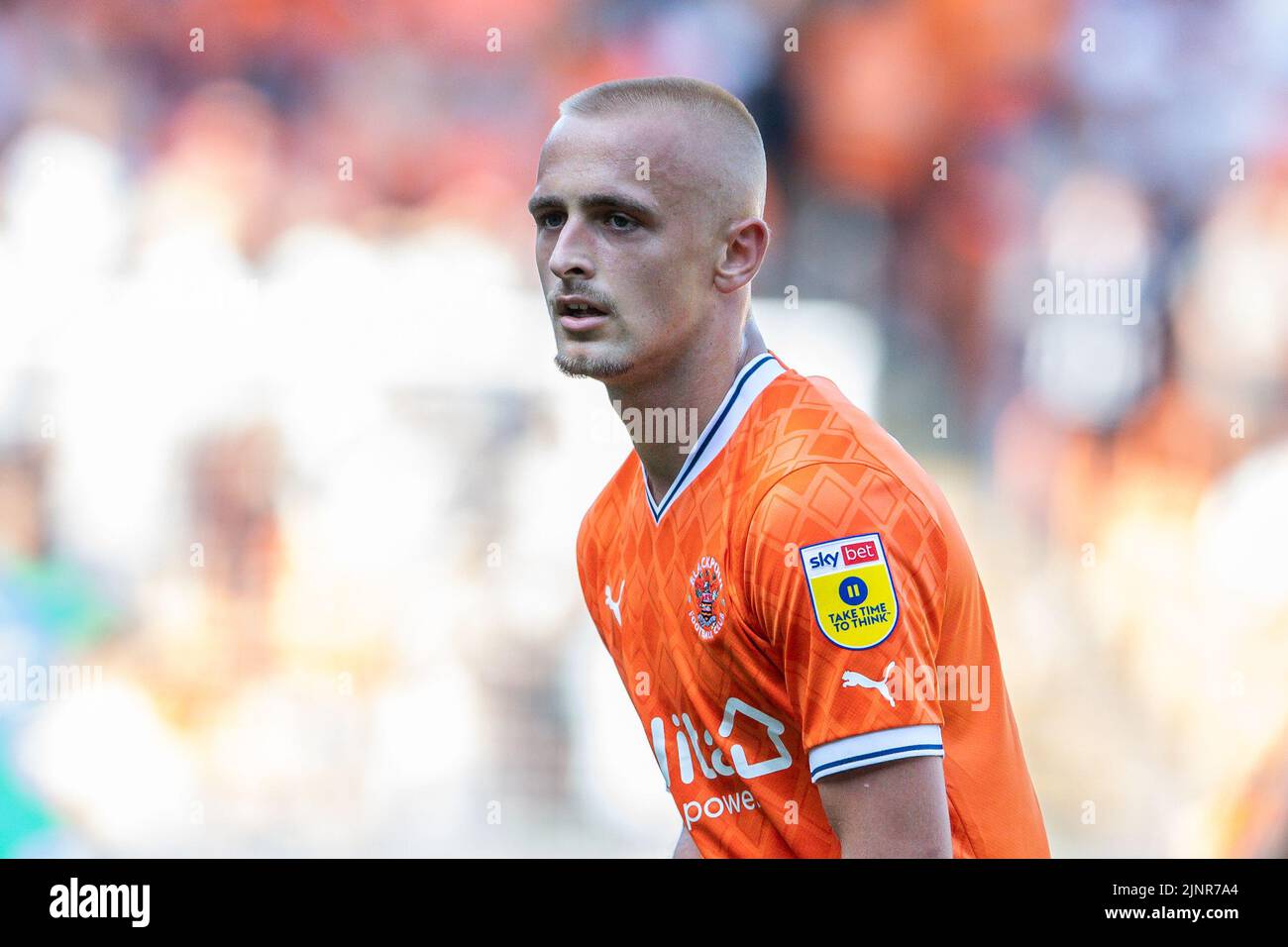 Lewis Fiorini #8 of Blackpool during the game Stock Photo - Alamy