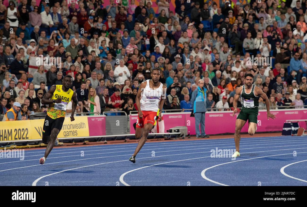 Joseph Paul Amoah of Ghana, Zharnel Hughes of England and Shajar Abbas ...