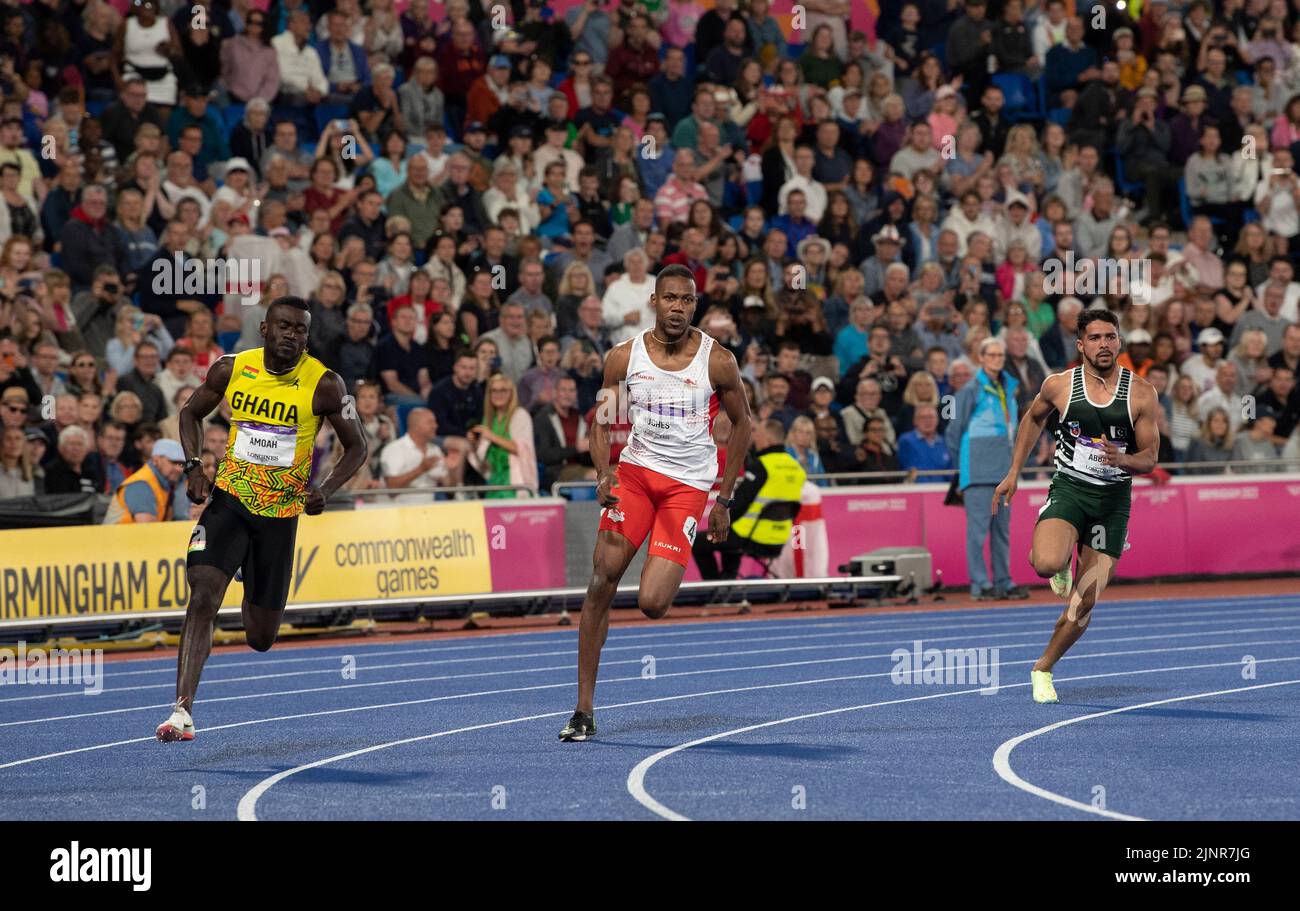 Joseph Paul Amoah of Ghana, Zharnel Hughes of England and Shajar Abbas ...