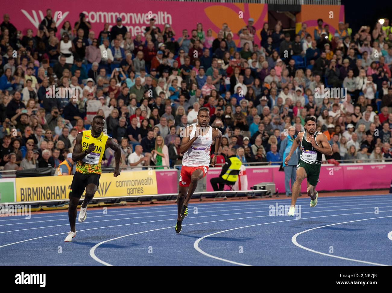 Joseph Paul Amoah of Ghana, Zharnel Hughes of England and Shajar Abbas ...