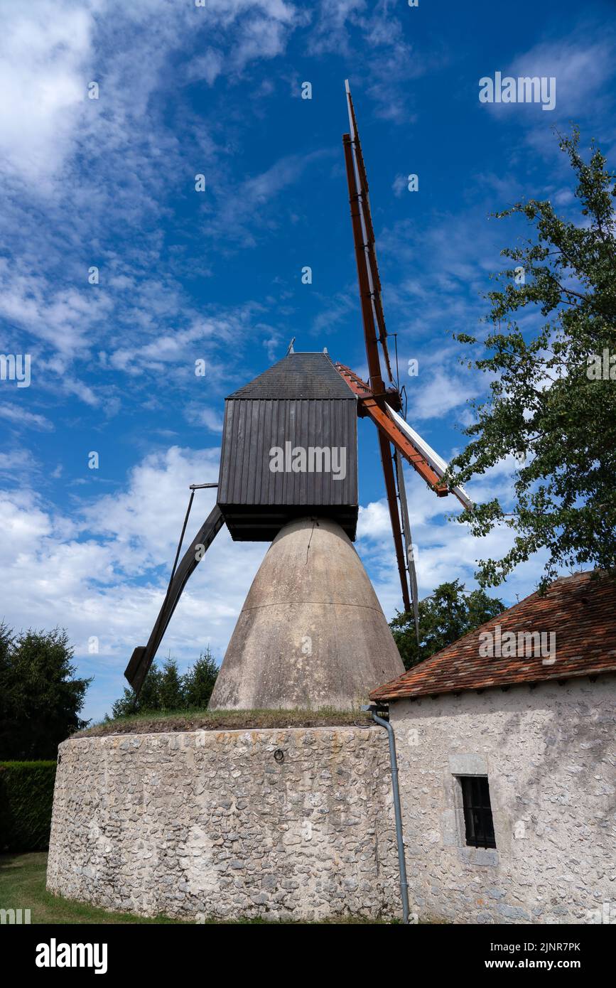 Le Moulin St Jacques, an early North African windmill imported and ...