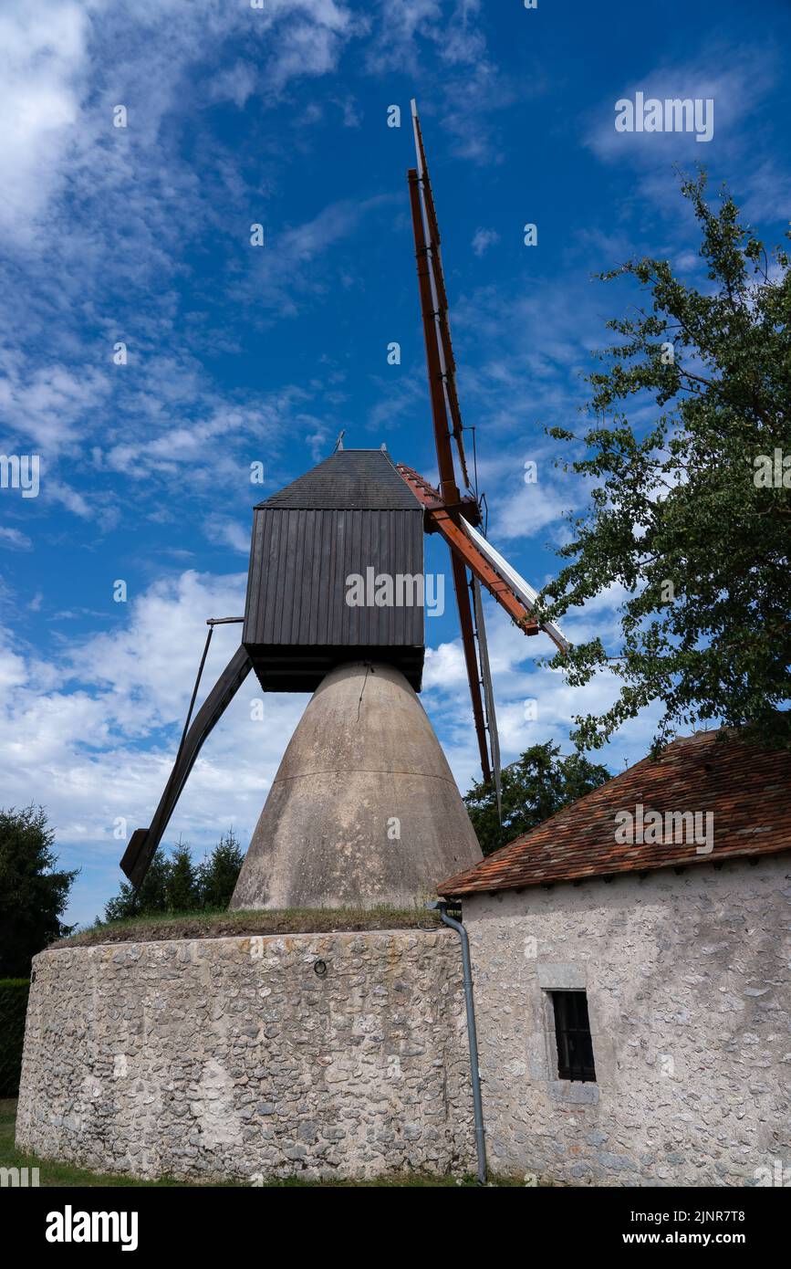 Le Moulin St Jacques, an early North African windmill imported and ...