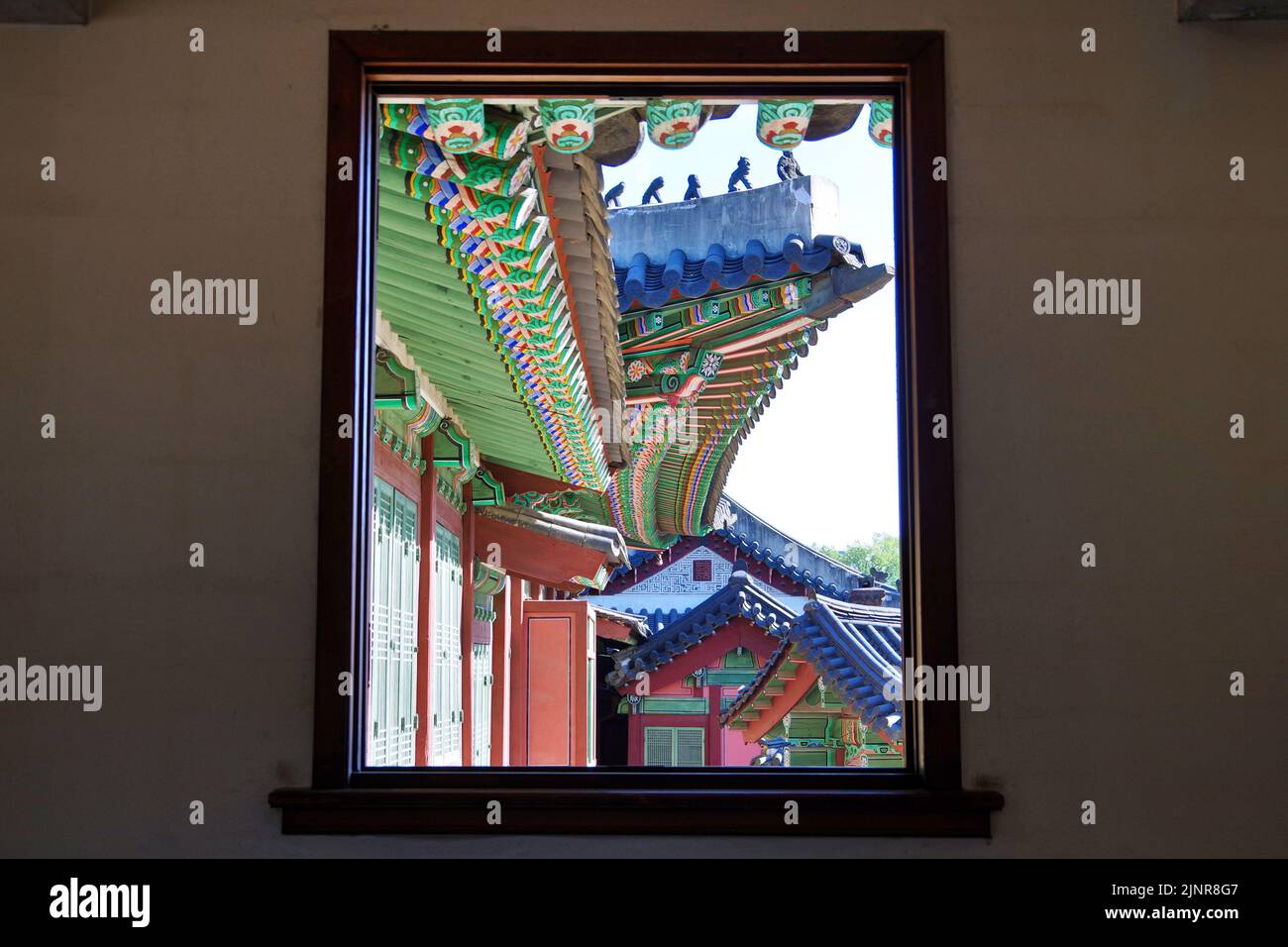 Art korean traditional windows hi-res stock photography and images - Alamy