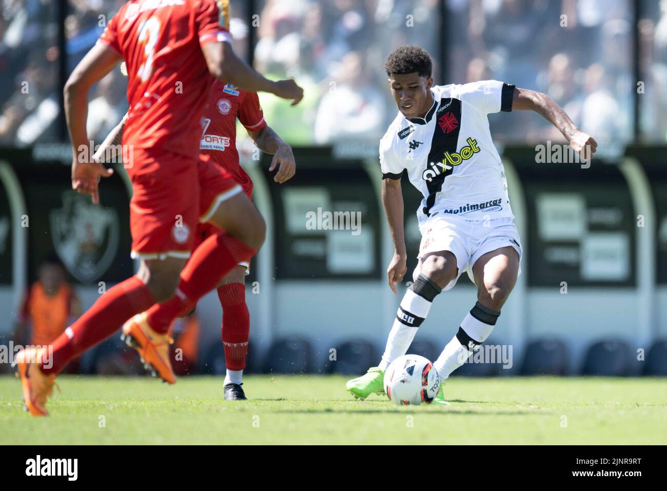 RJ - Rio de Janeiro - 08/13/2022 - BRAZILIAN B 2022, VASCO X TOMBENSE - Vasco's Andrey Santos ...