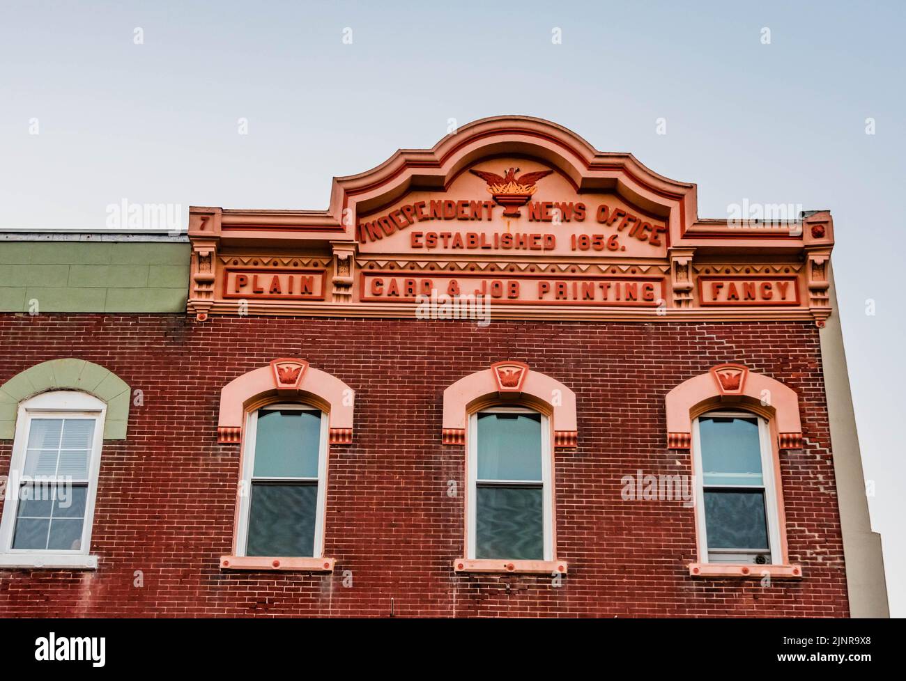 Independent News Office Building, Phoenixville, Pennsylvania, USA Stock ...