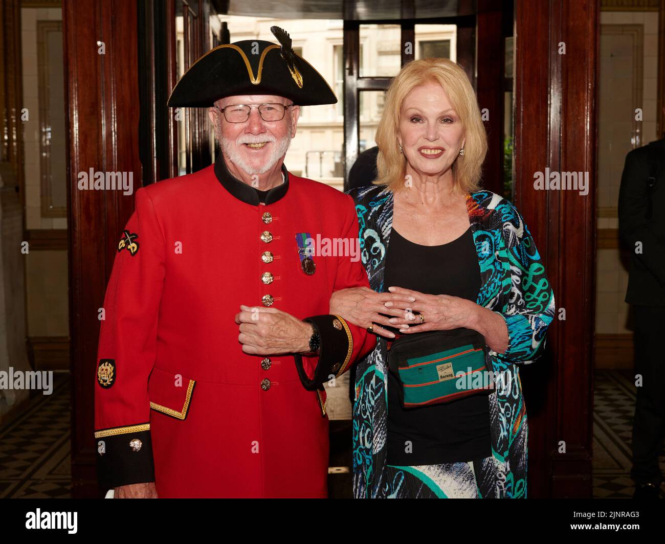 Joanna Lumley and Roy Palmer at Lunch for HRH The Duchess of Cornwall’s ...