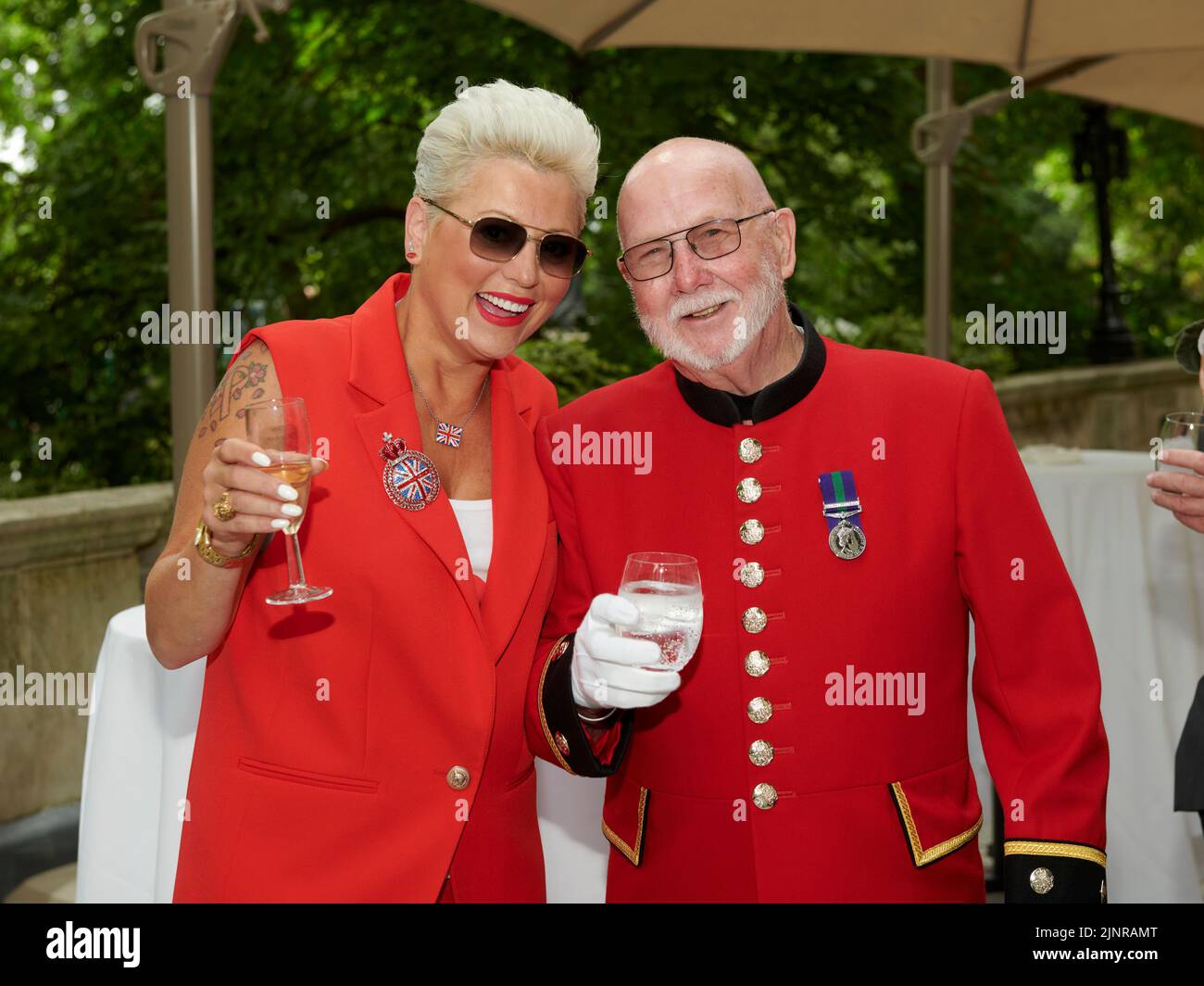 Caroline Monk & Roy Palmer at Lunch for HRH The Duchess of Cornwall’s ...