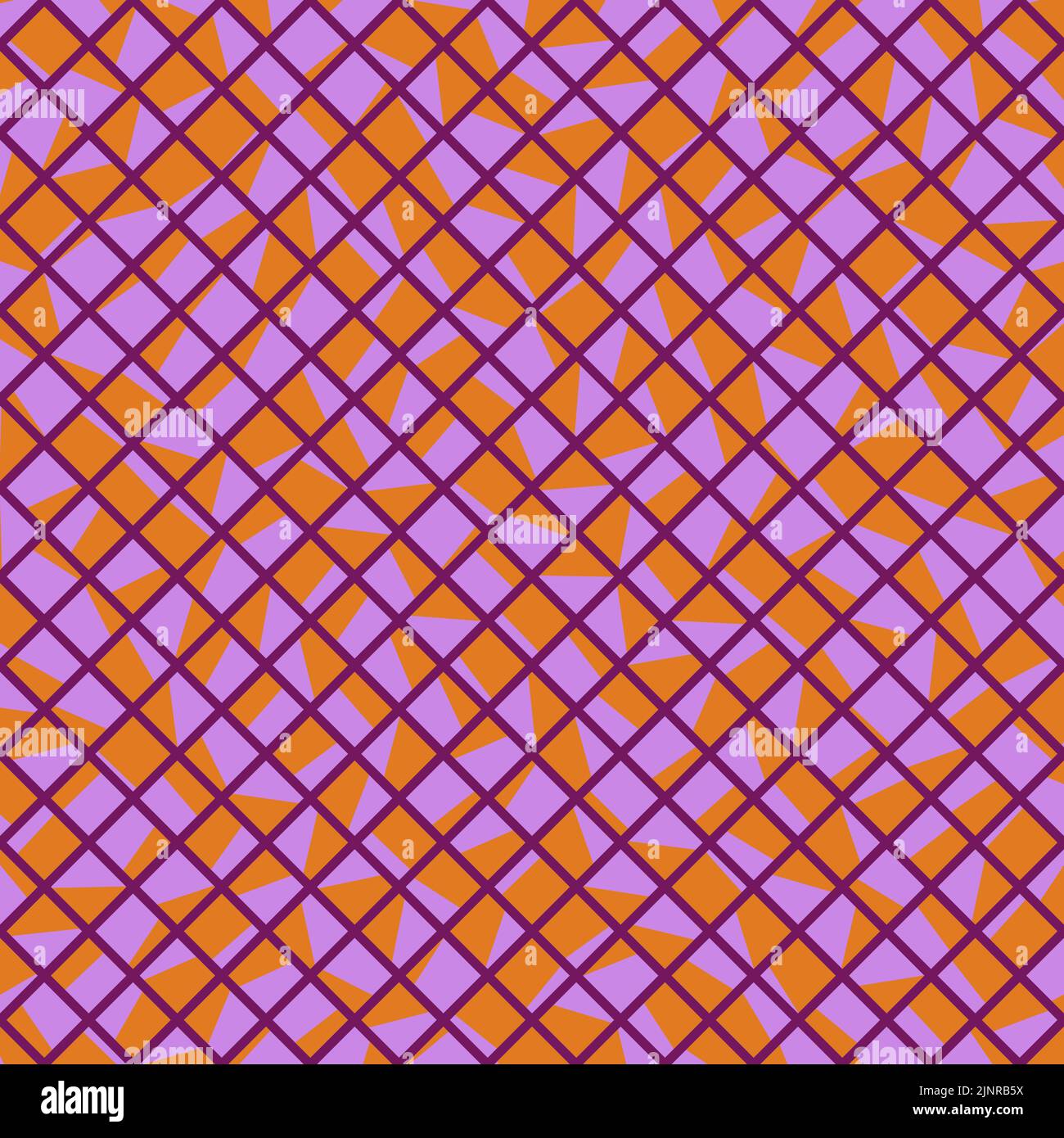 Colorised Rhombuses tiles tessellation pattern illustration Stock ...
