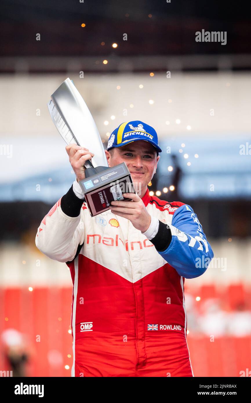 ROWLAND Oliver (gbr), Mahindra Racing, Mahindra M7Electro, portrait ...