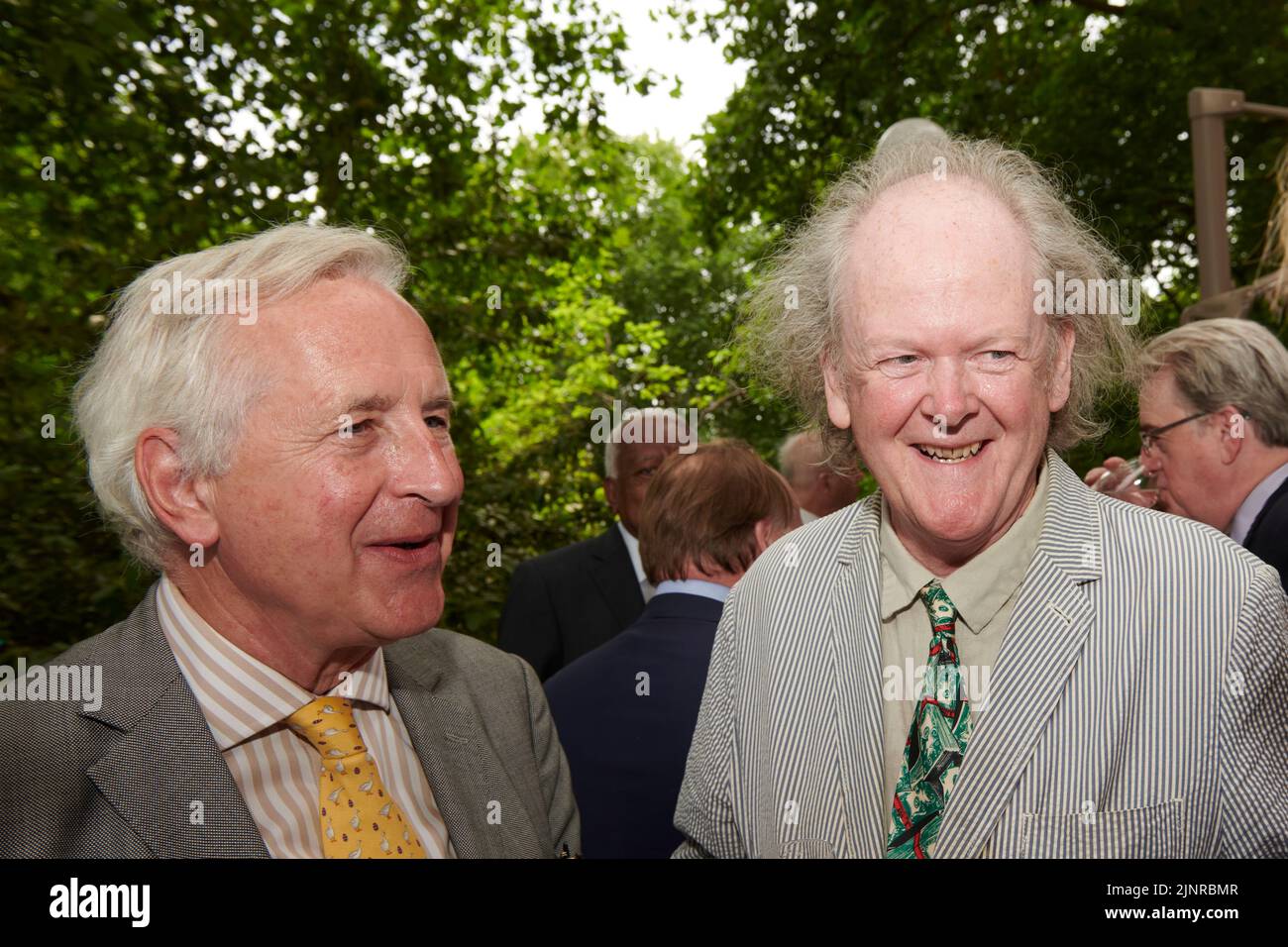 Hugo Vickers and Craig Brown at Lunch for HRH The Duchess of Cornwall’s ...
