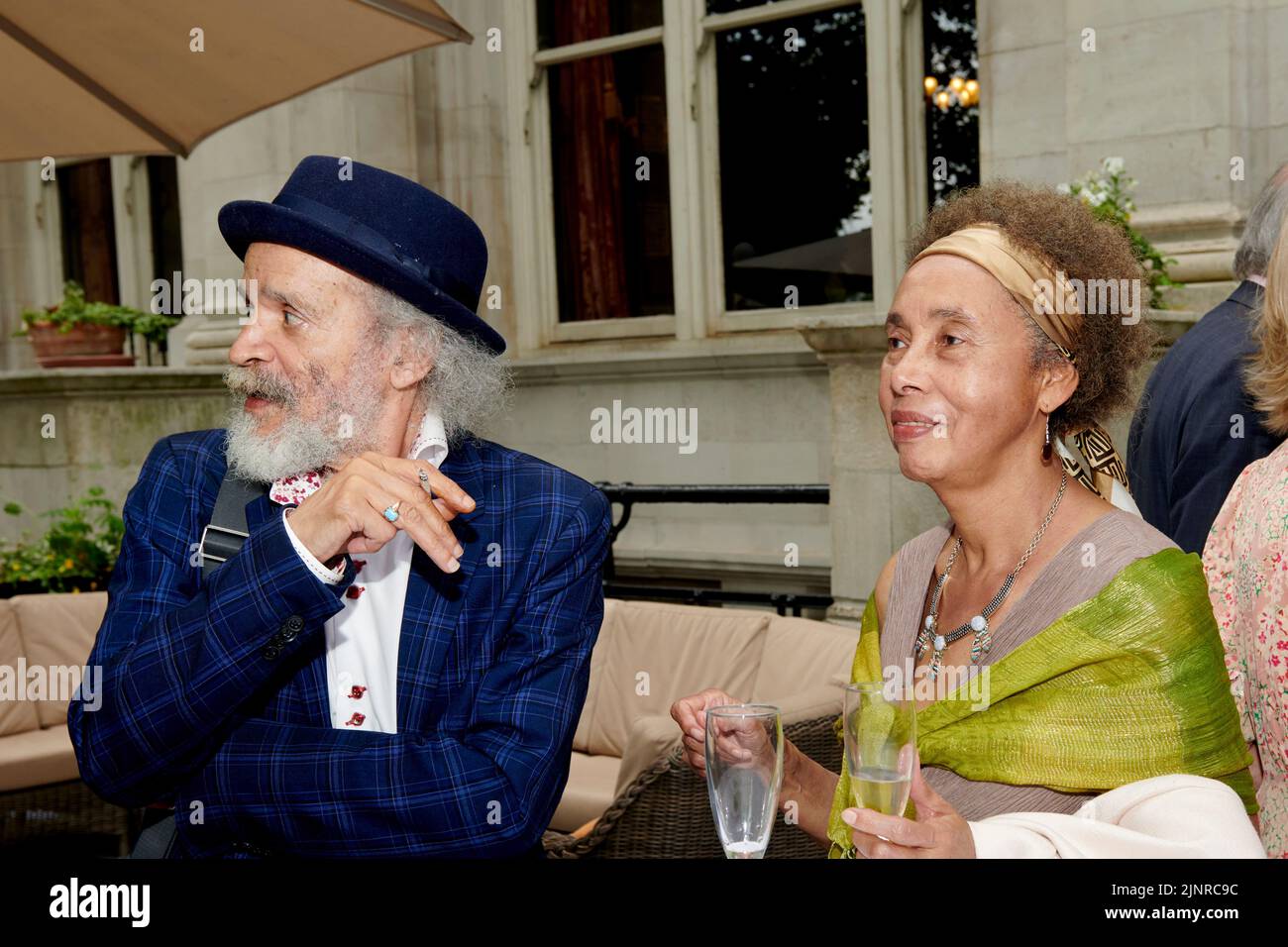 John Agard and Grace Nichols at Lunch for HRH The Duchess of Cornwall’s ...