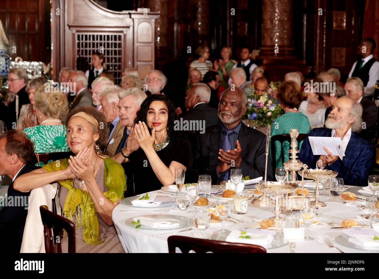 Grace Nichols, Lady White, Sir Willard White, John Agard at Lunch for ...
