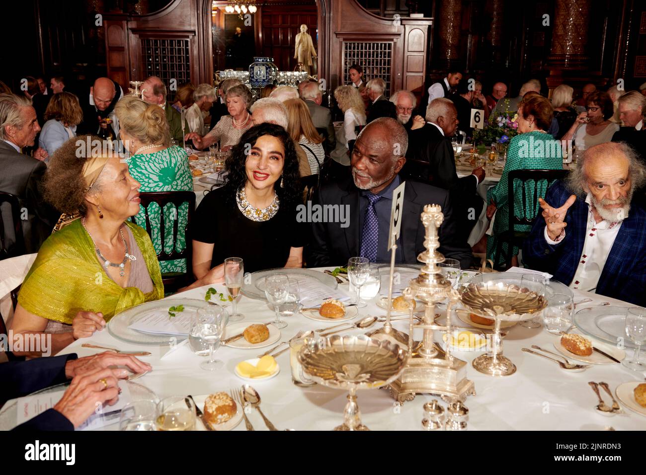 Grace Nichols, Lady White, Sir Willard White, John Agard at Lunch for ...