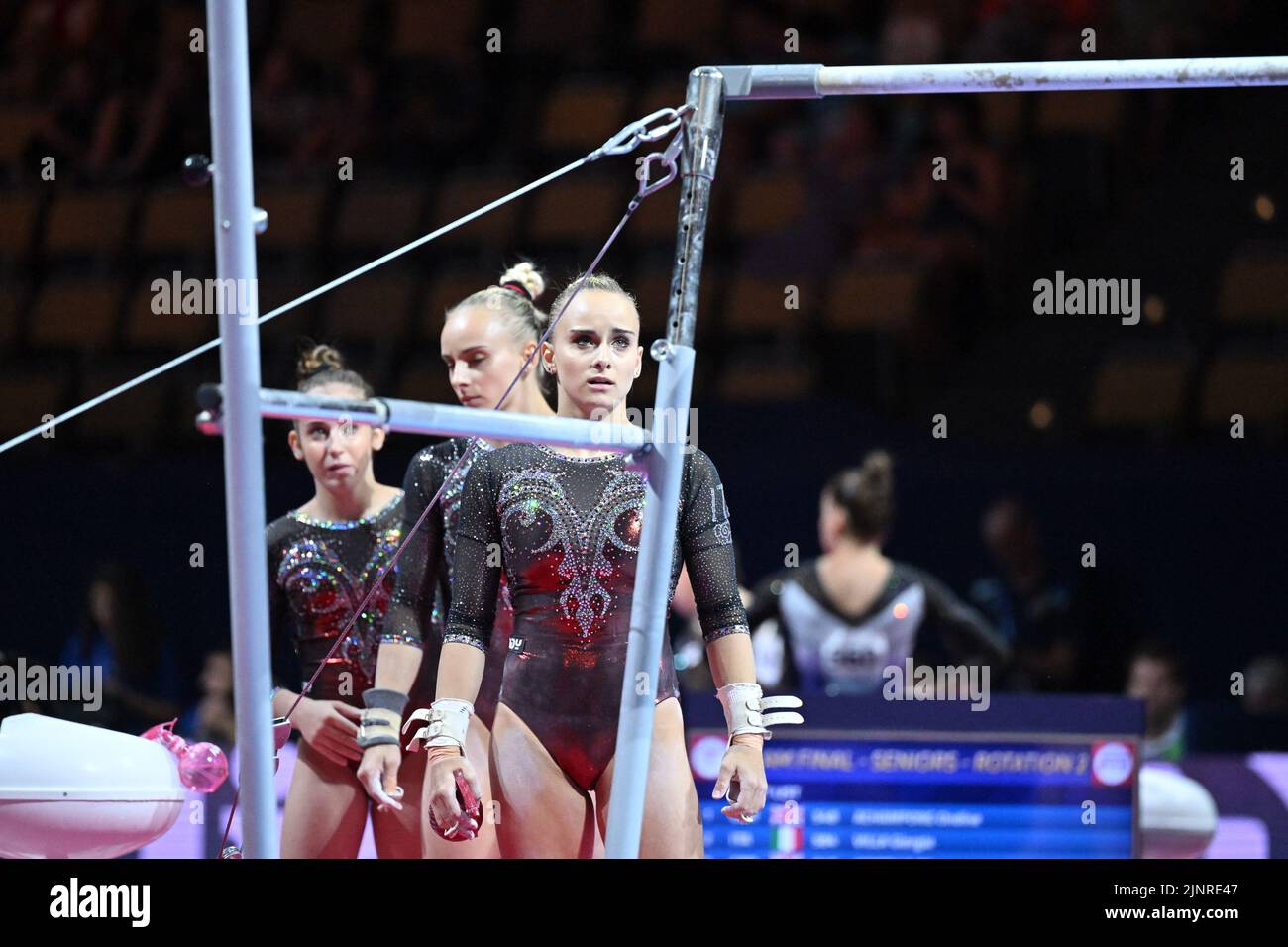 Olympiahalle, Munich, Italy, August 13, 2022, Asia and Alice D'Amato ...