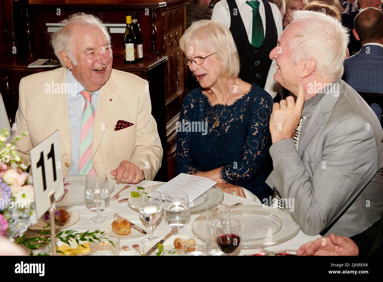 Jimmy Tarbuck; Babs Lord; Paul Gambaccini at Lunch for HRH The Duchess ... Jimmy Tarbuck; Babs Lord; Paul Gambaccini at Lunch for HRH The Duchess ...