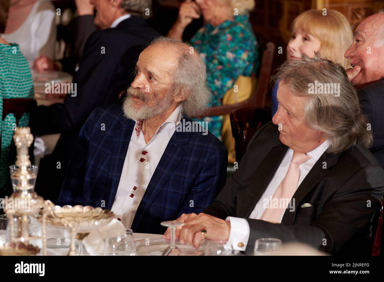 John Agard & Stephen Barlow at Lunch for HRH The Duchess of Cornwall’s ...