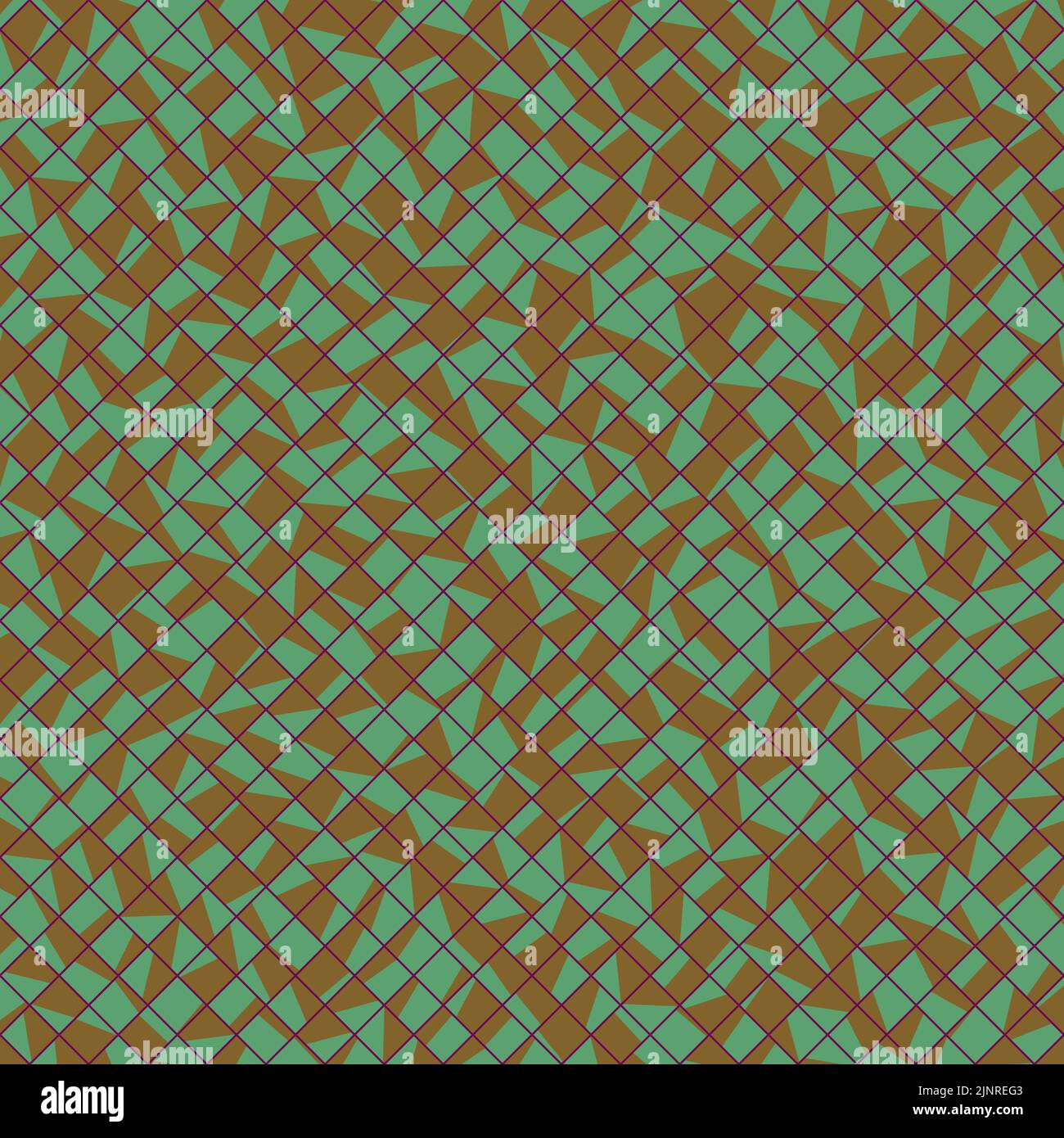 Colorised Rhombuses tiles tessellation pattern illustration Stock ...