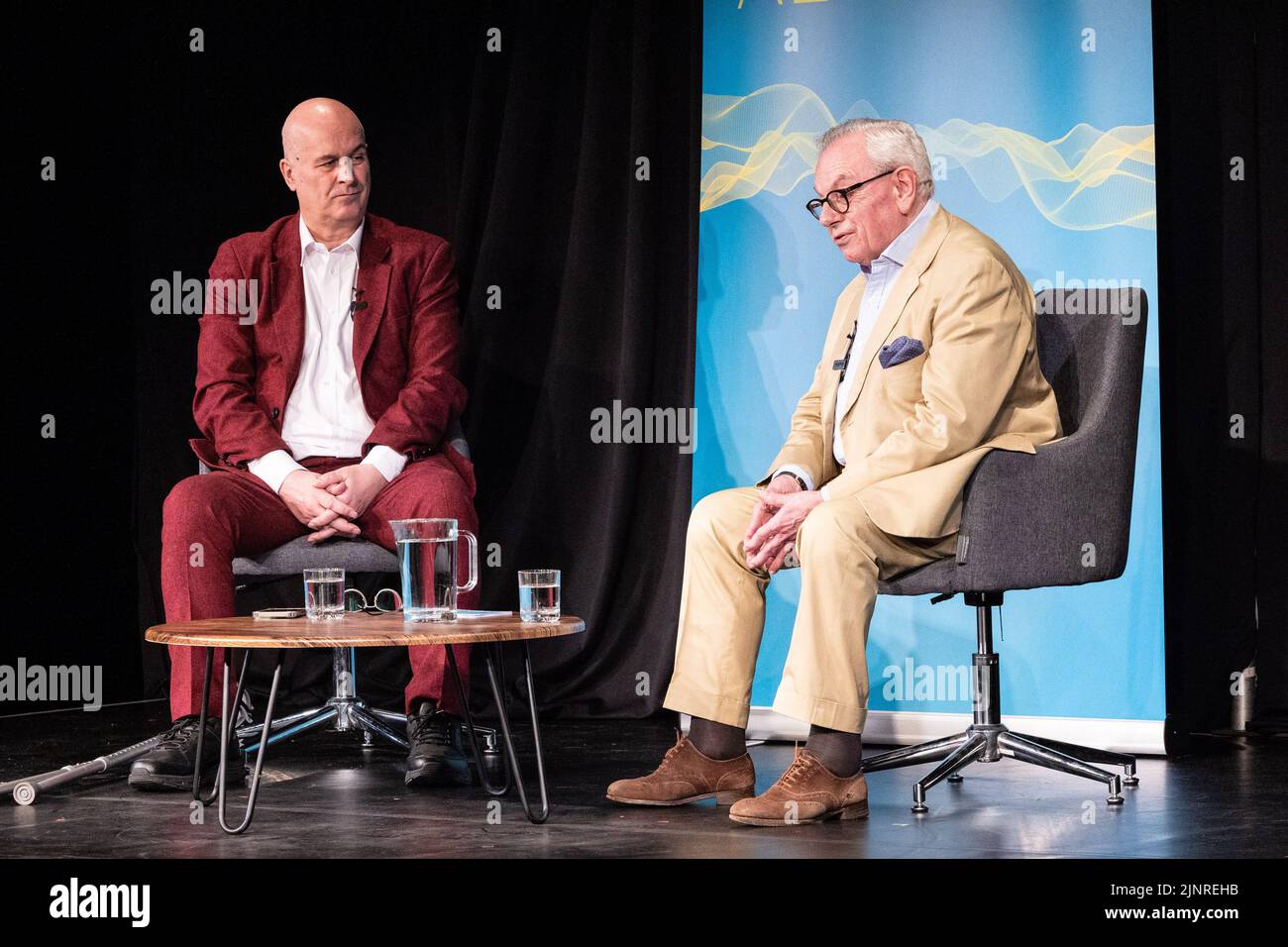 Edinburgh, United Kingdom. 13 August, 2022 Pictured: English historian ...