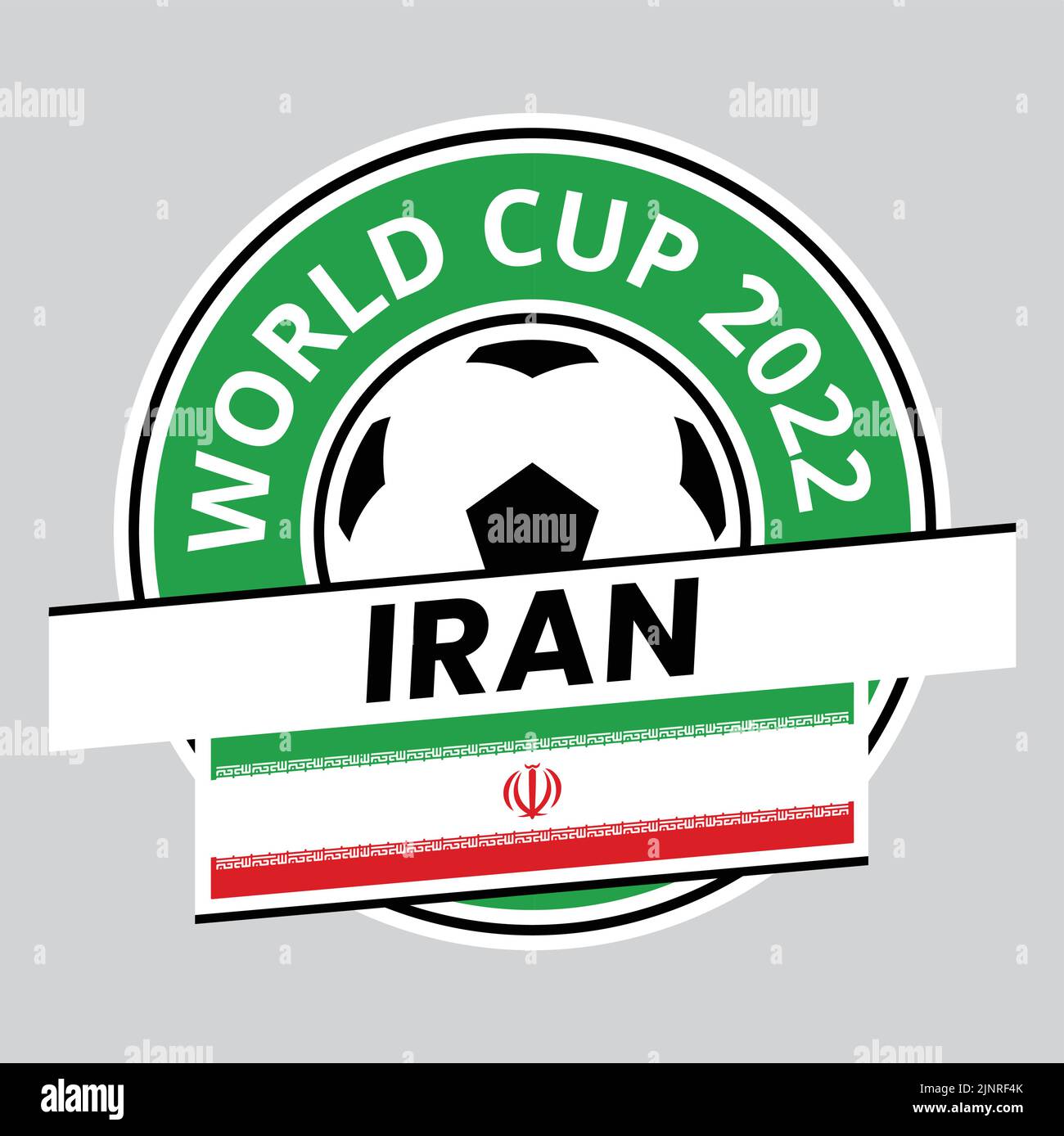 Iran football team qatar Stock Vector Images - Alamy