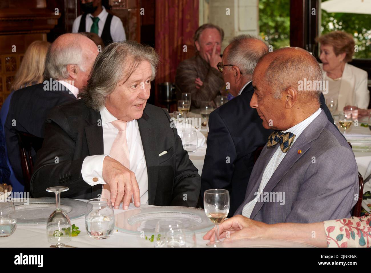 Stephen Barlow; Sir Ken Olisa at Lunch for HRH The Duchess of Cornwall ...