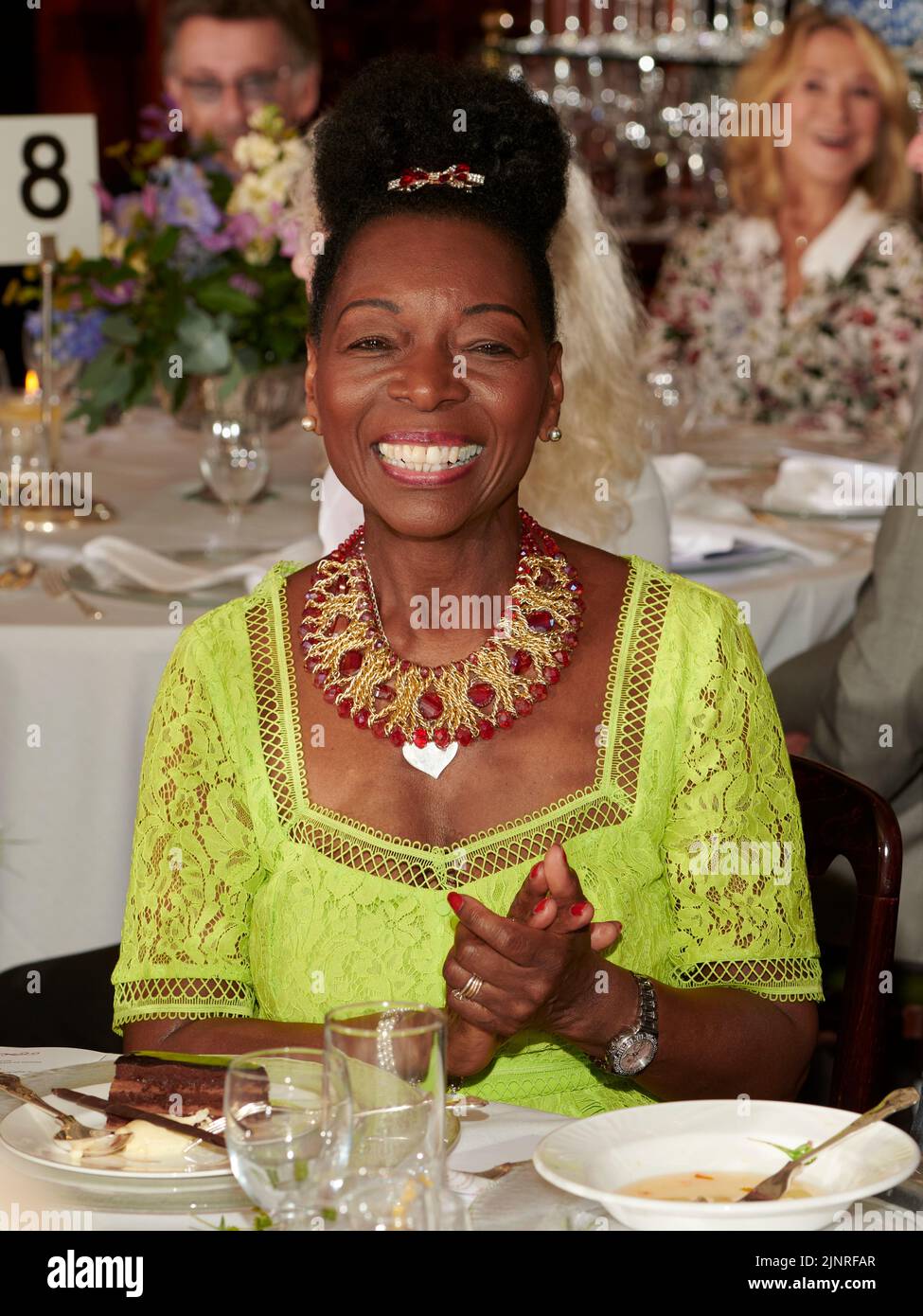 Baroness Floella Benjamin at Lunch for HRH The Duchess of Cornwall’s ...