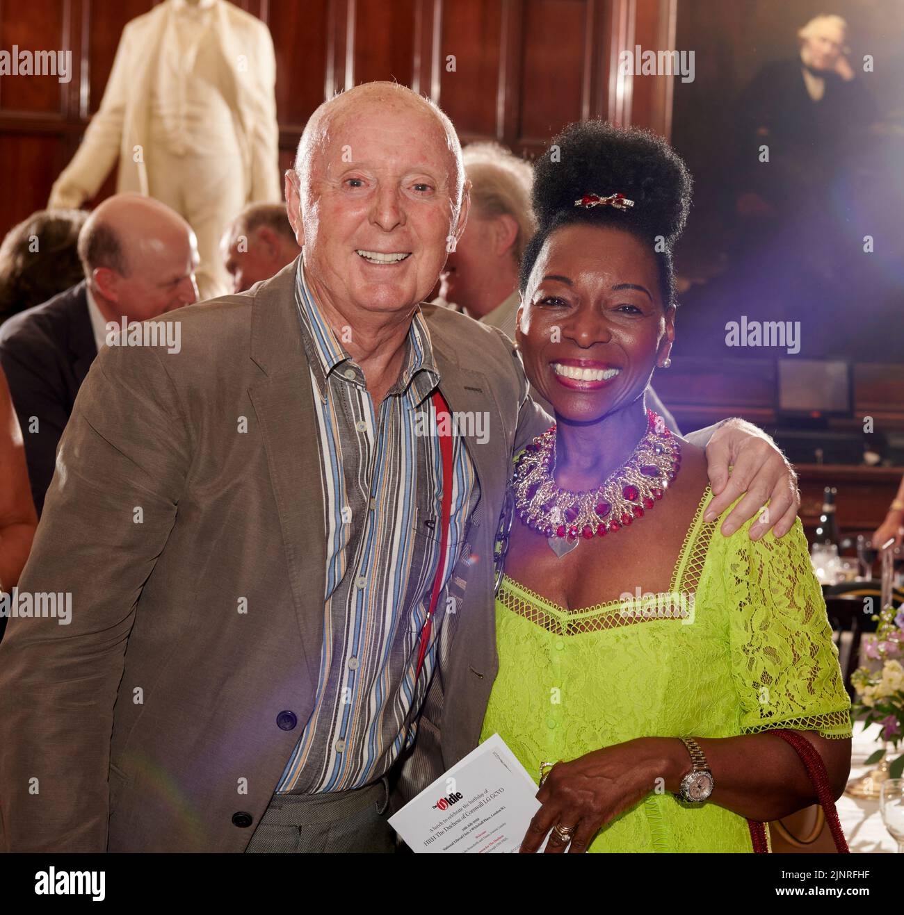 Baroness Floella Benjamin; Jasper Carrot at Lunch for HRH The Duchess ...