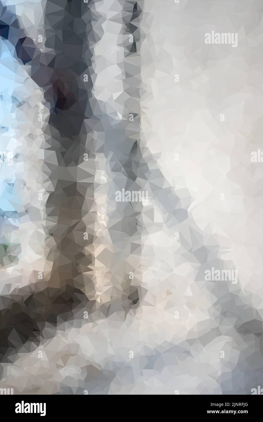Abstract Mosaic Triangle Pattern Vector Background Low Poly Scenic Of
