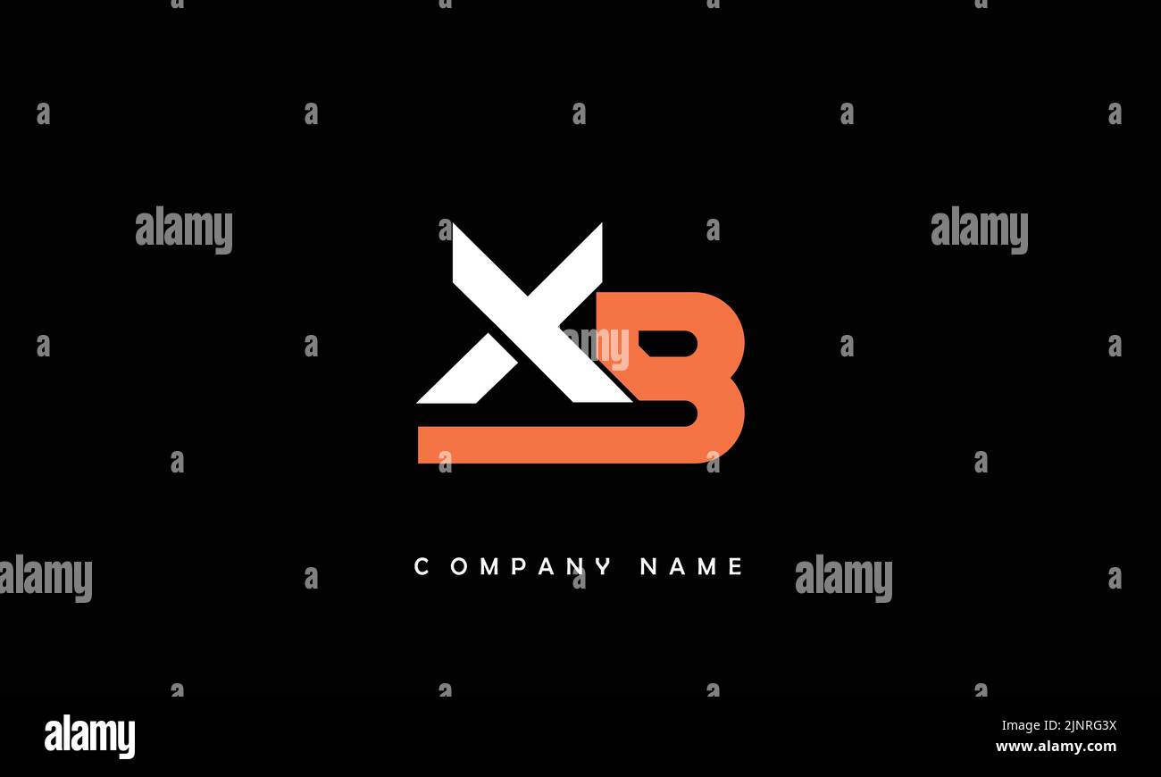 BX, XB Abstract Letters Logo Monogram Stock Vector Image & Art - Alamy