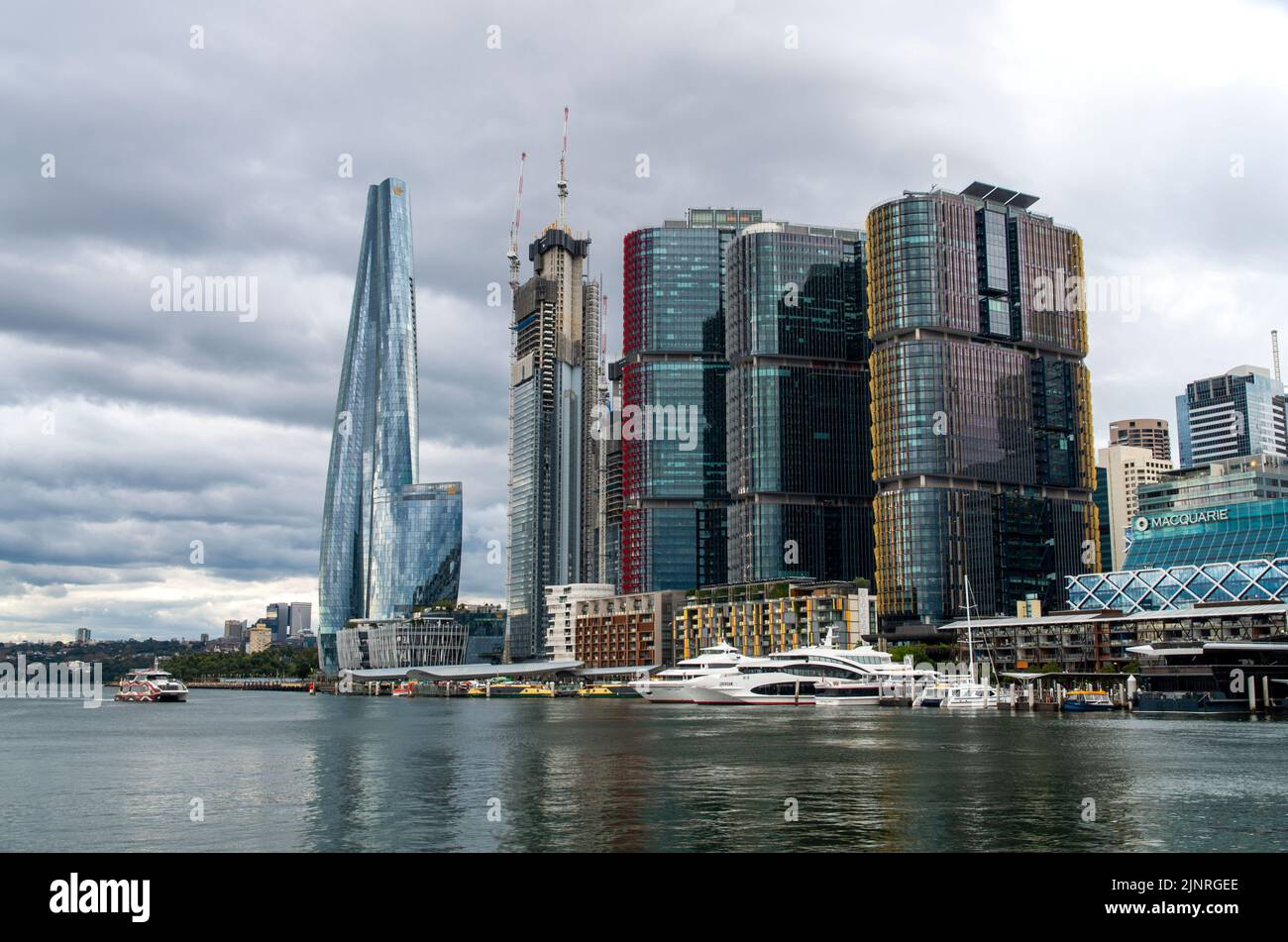 Barangaroo international towers hi-res stock photography and images - Alamy