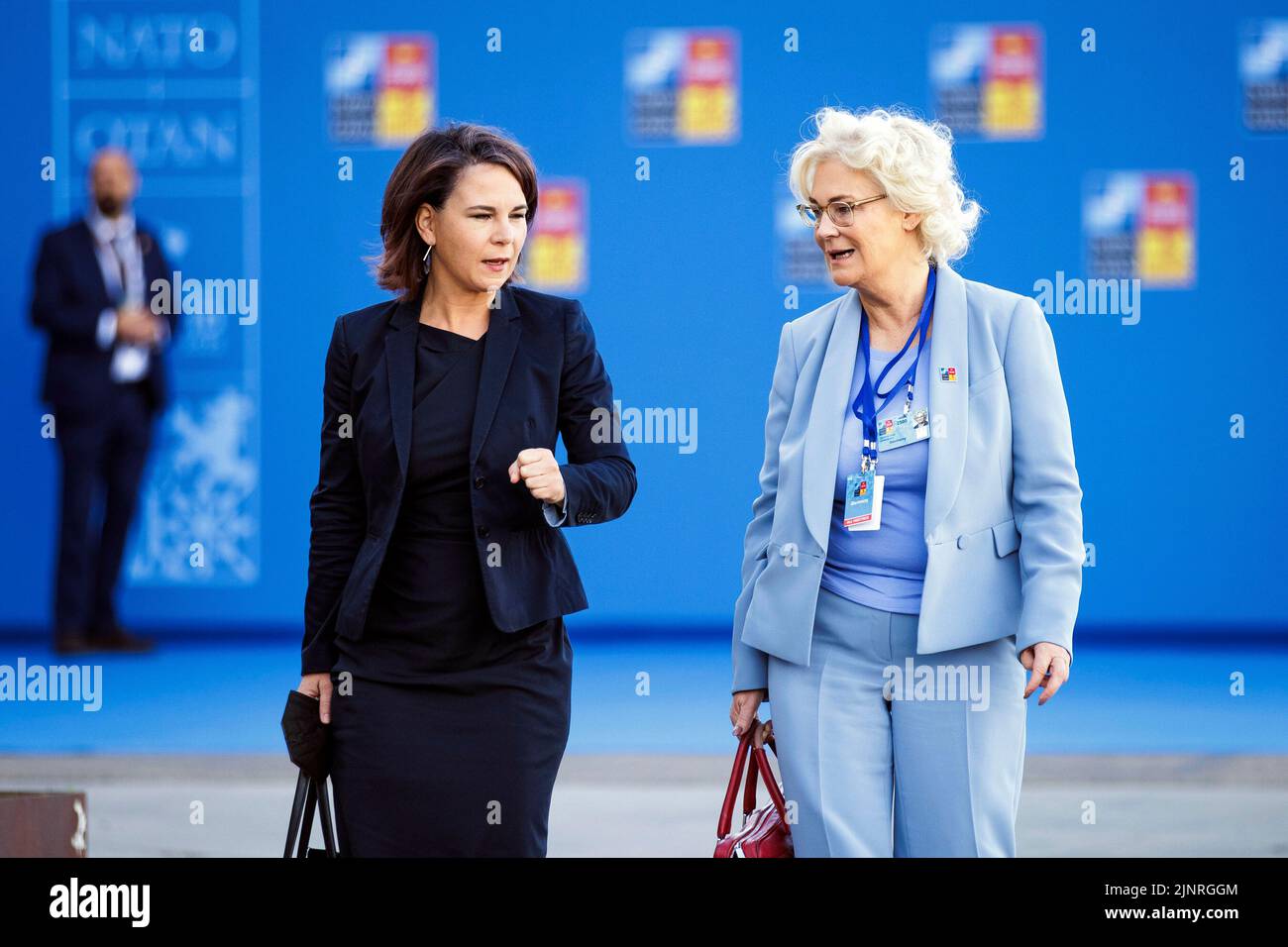 Madrid, Spanien. 30th June, 2022. (LR): Annalena Baerbock, Federal ...