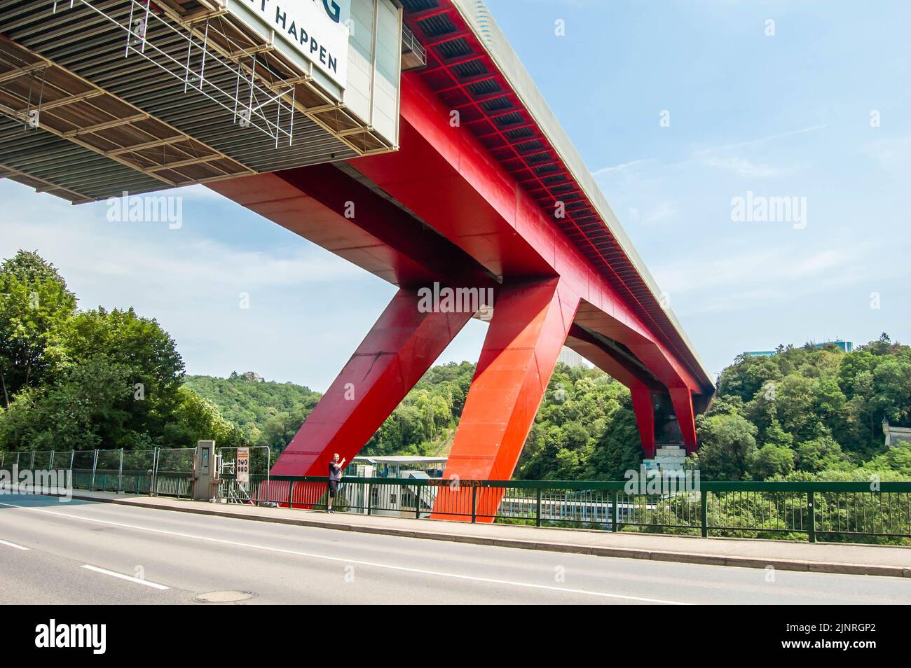 Grand duchess charlotte bridge hi-res stock photography and images - Alamy