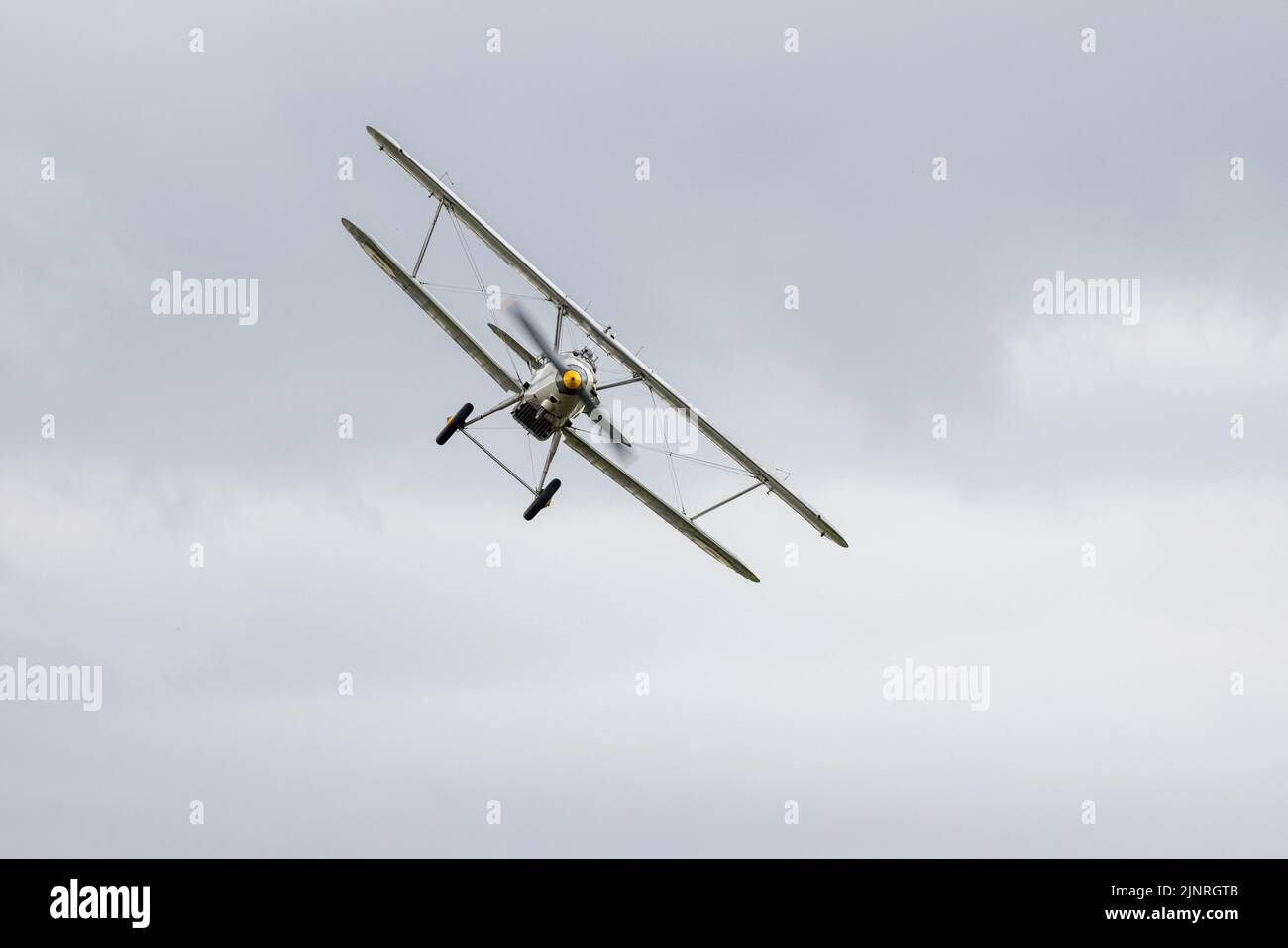Hawker Nimrod Mk.I S1581 (G-BWWK) airborne at the Fly Navy airshow held ...