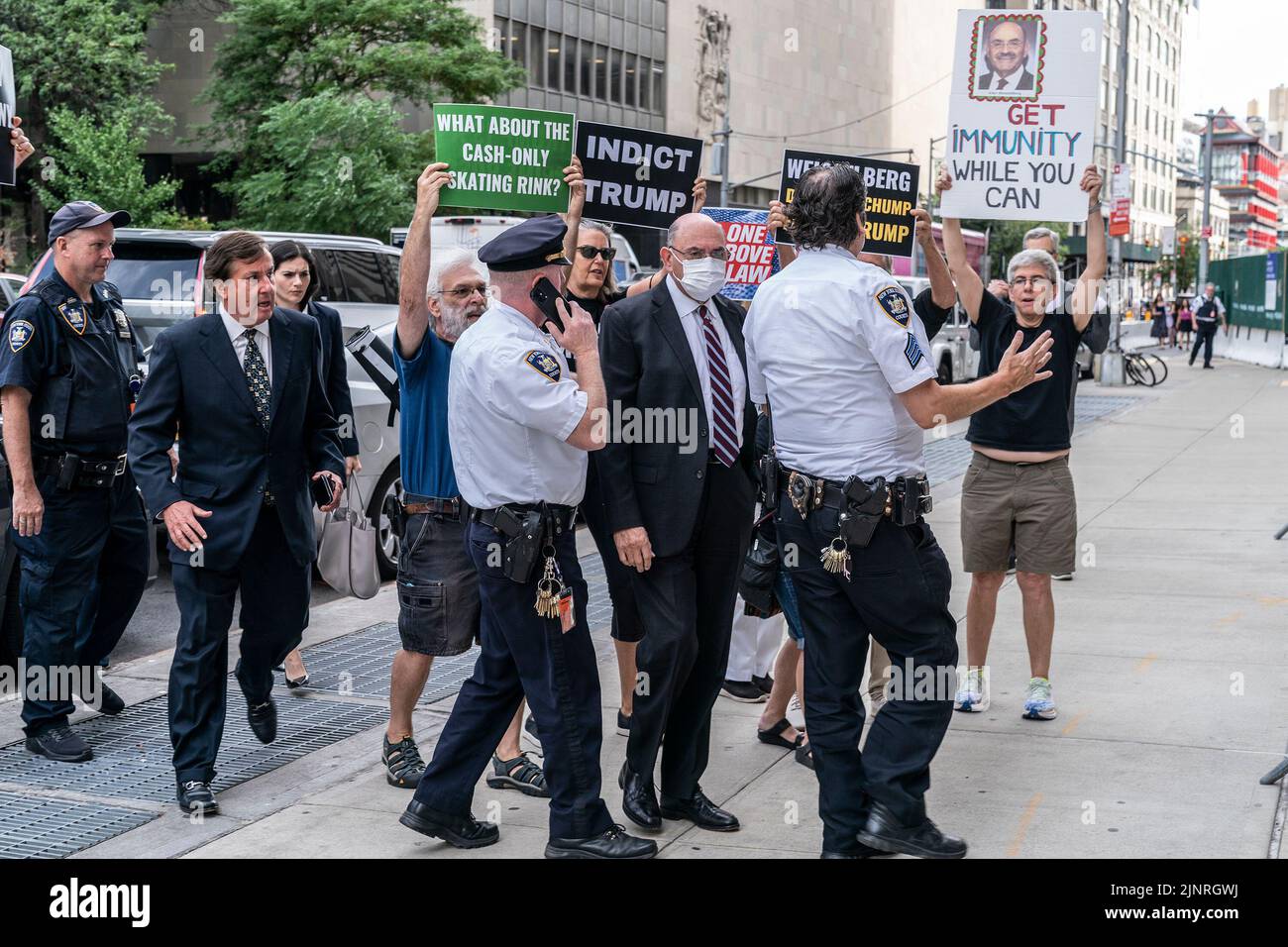 New York, United States. 12th Aug, 2022. Trump Organization's former ...