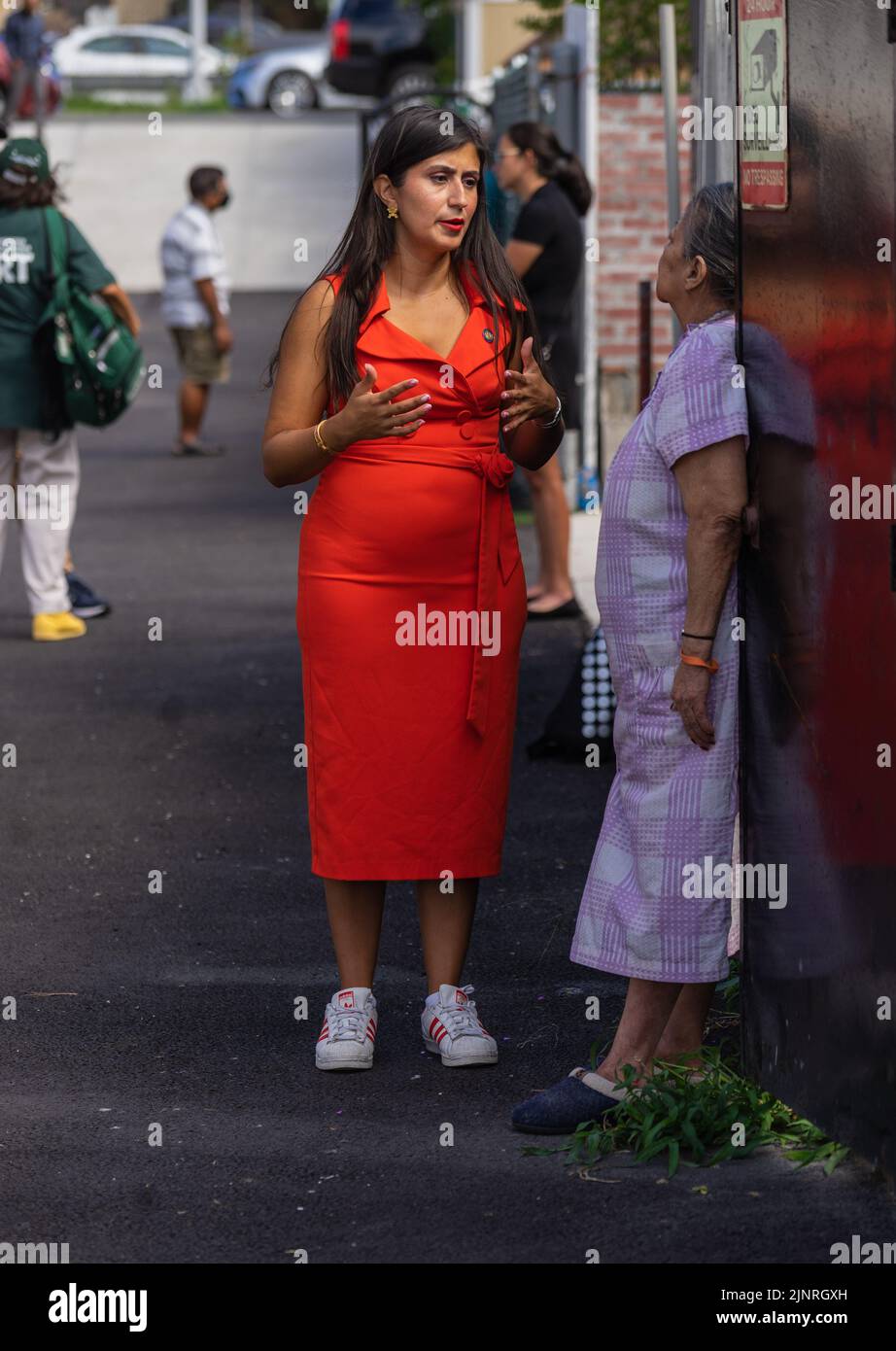 Queens, United States. 12th Aug, 2022. Senator Jessica Ramos, Office of ...