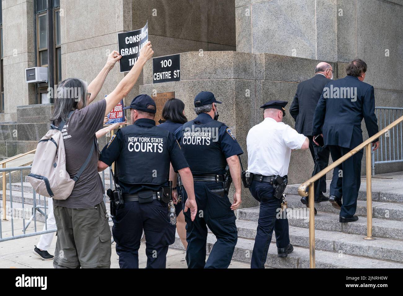 New York, United States. 12th Aug, 2022. Trump Organization's former ...