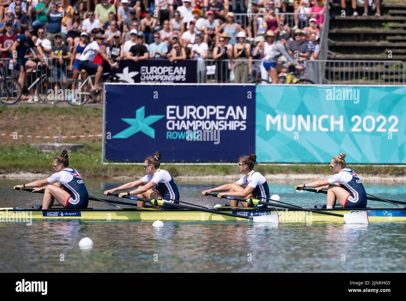 Great Britain's Heidi Long, Rowan McKellar, Samantha Redgrave, and ...