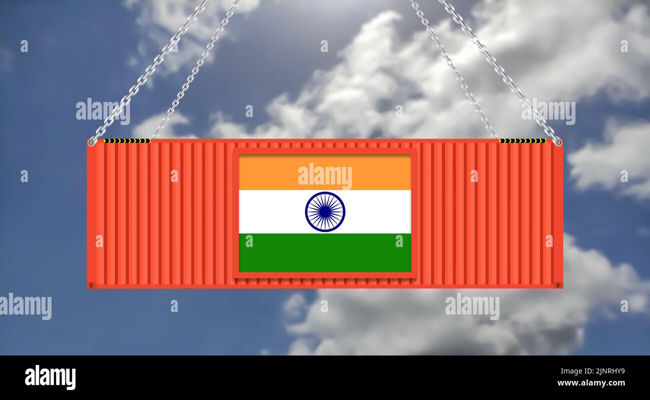 Indian container truck india hi-res stock photography and images - Alamy