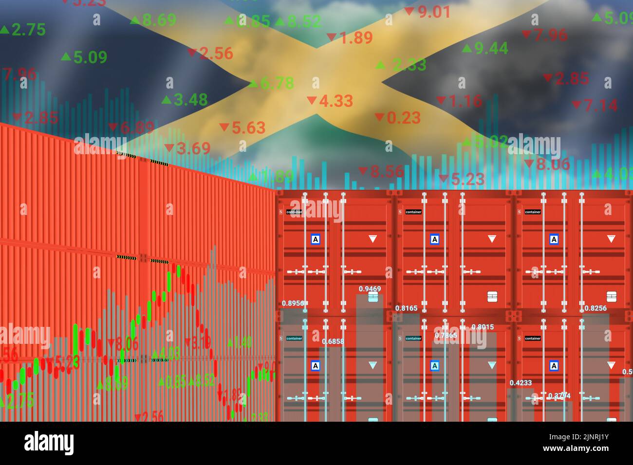 American flag loop hi-res stock photography and images - Alamy
