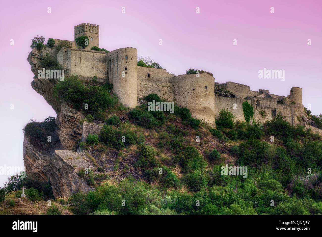 Roccascalegna, Chieti, Abruzzo, Italy Stock Photo - Alamy